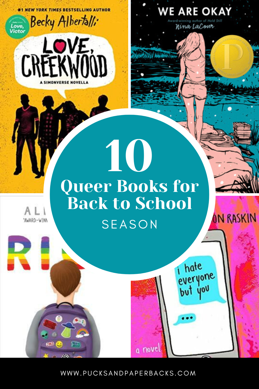 10 Queer Books for Back to School Season – Pucksandpaperbacks
